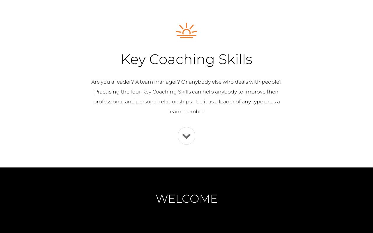 Key Coaching Skills key-coaching-skills